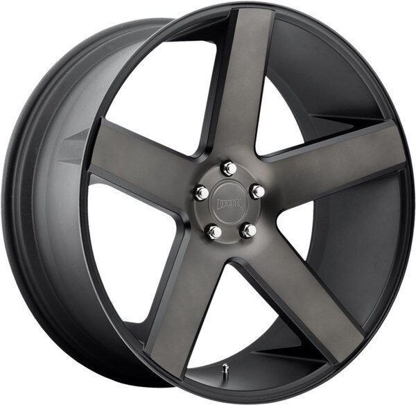 Buy DUB S116 Baller Matte Black w/ Double Dark Tint 22x9.5 5x139.7 26 ...