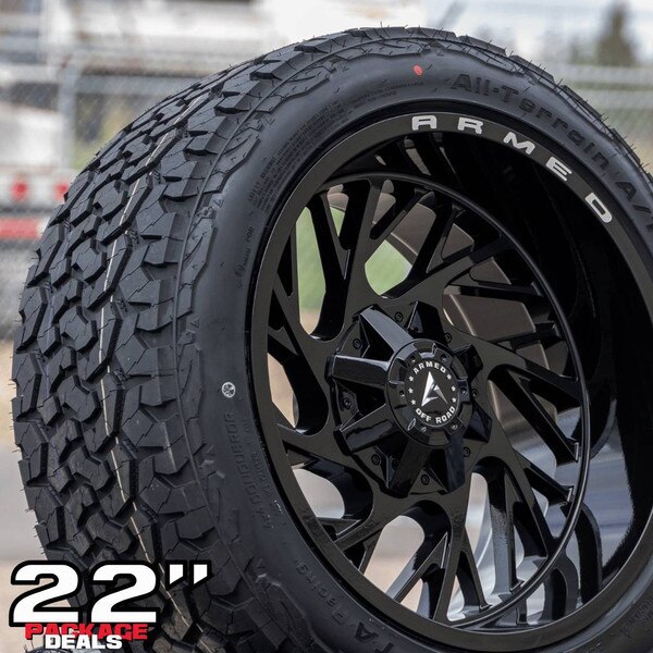 Buy 22" Carnage GB w/ Yusta AT R22 Tires! Package deals at Canada ...