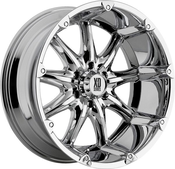 Buy XD XD779 Badlands Chrome 18x9 8x165.1 18 125.1 Wheels at Canada ...
